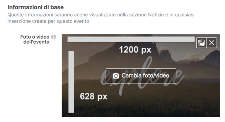 Tutte le dimensioni di Facebook [2020] | Glisco Marketing